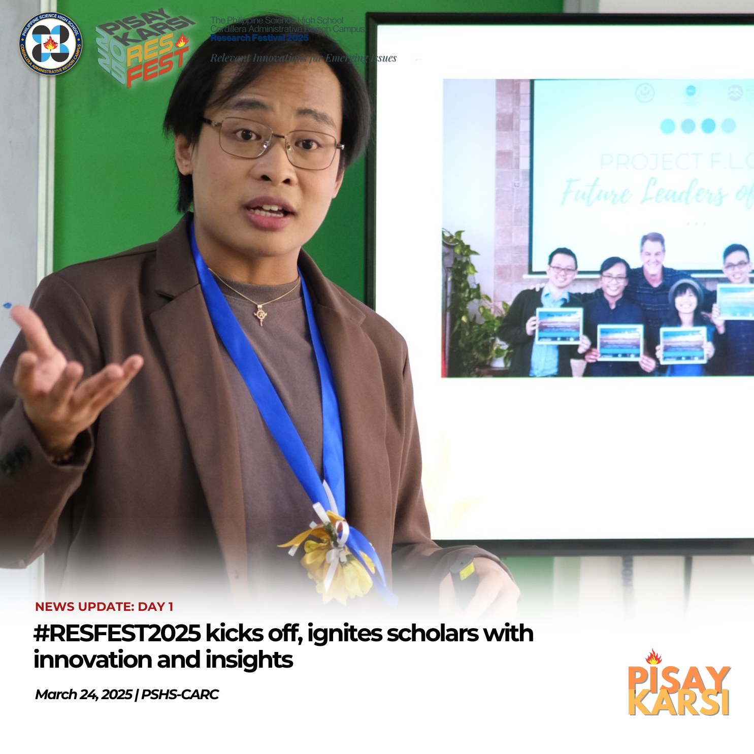 Department of Biology faculty were Scientists Speakers at the Research Festival (RESFEST) 2025 ...